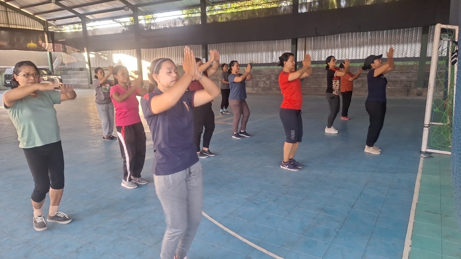 Kegiatan Senam Integritas Ibu - Ibu PKK Desa Punggul - Desa Punggul